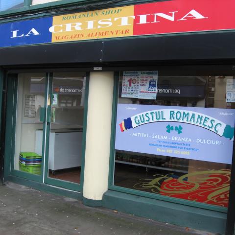 First store with Traditional Romanian food products in Limerick - "La ...